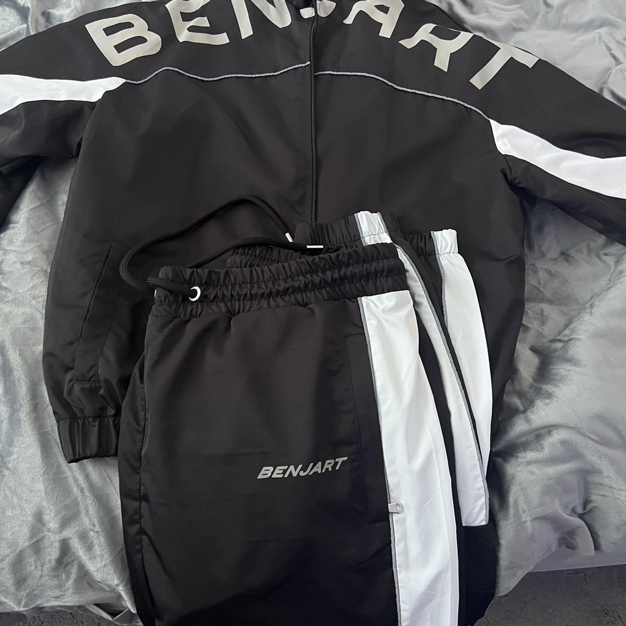 Benjart tracksuit worn once size Large - Depop