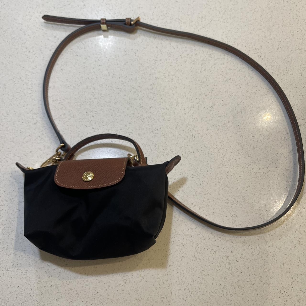Longchamp Le Pliage Original MINI Pouch with removal... - Depop
