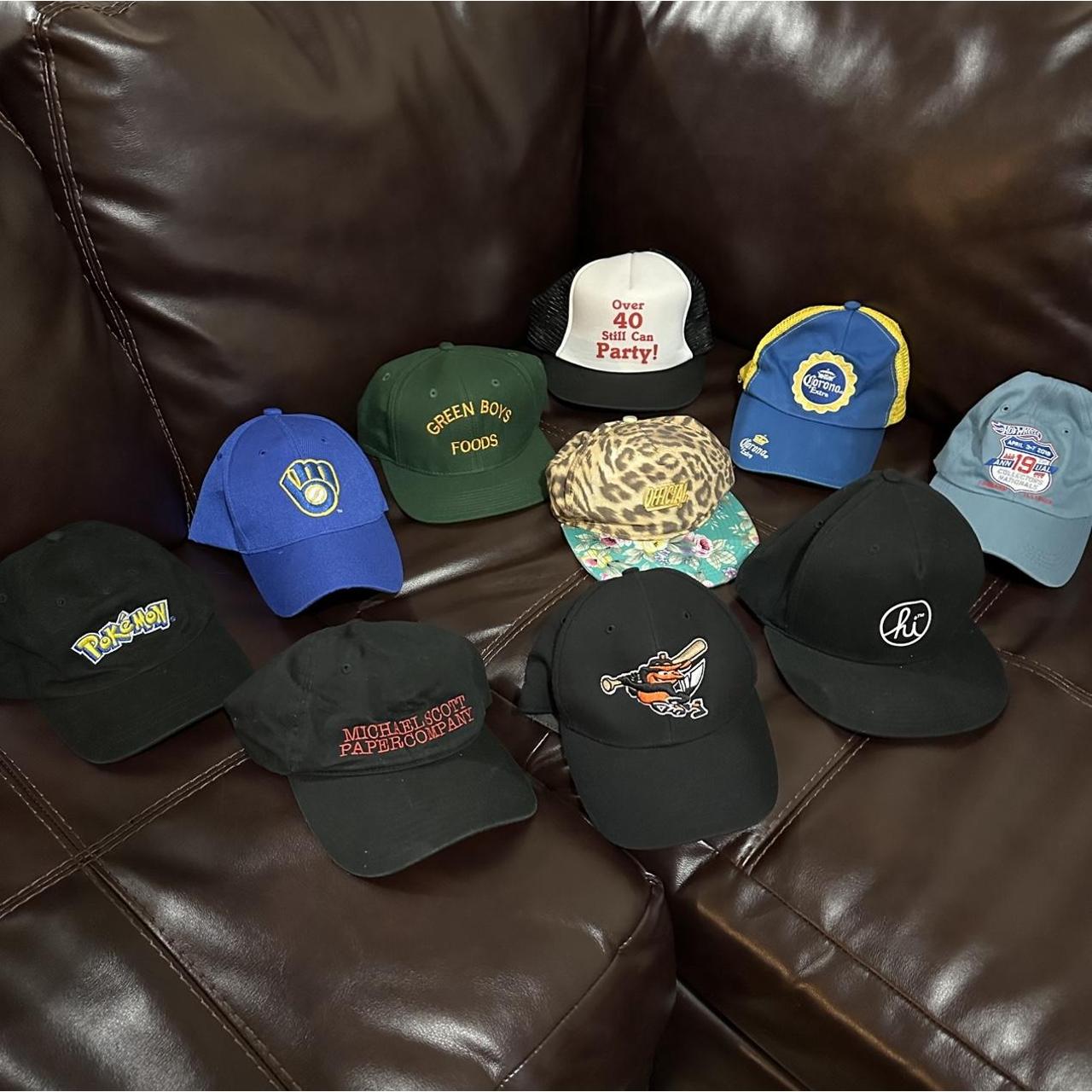 🧢⌛️ Vintage Random Hat Bundle ⌛️🧢 10 Vintage hats.... - Depop