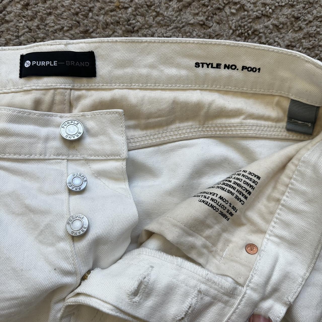 White Purple Brand Jeans - Depop