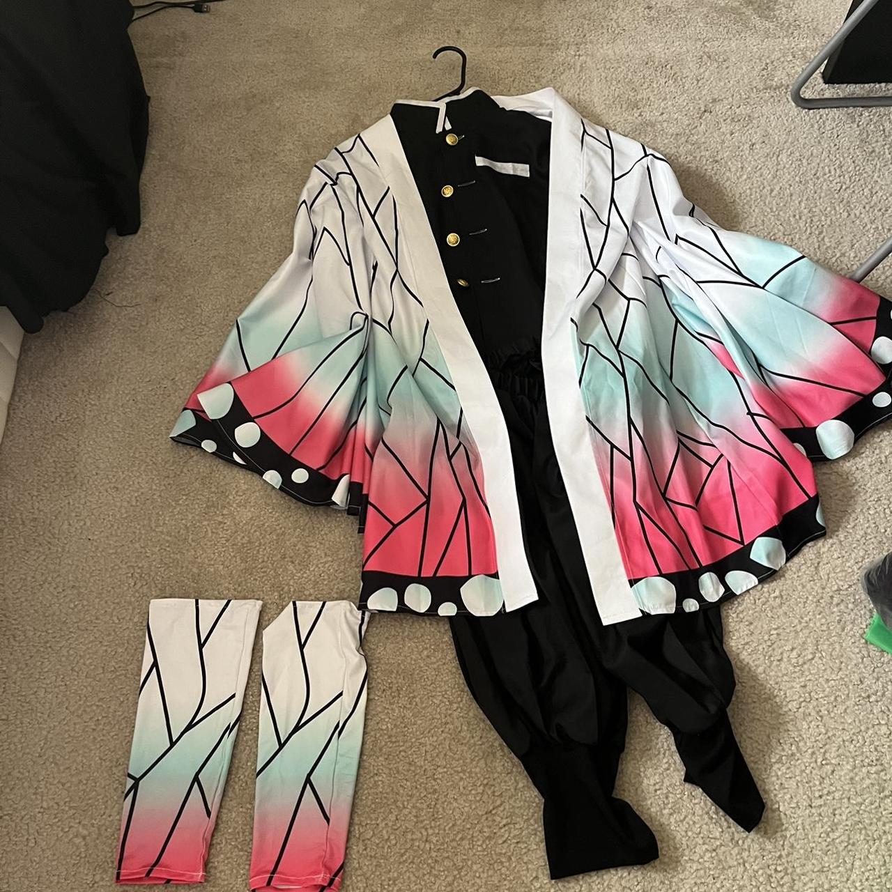 shinobu kocho cosplay costume demon slayer size -... - Depop