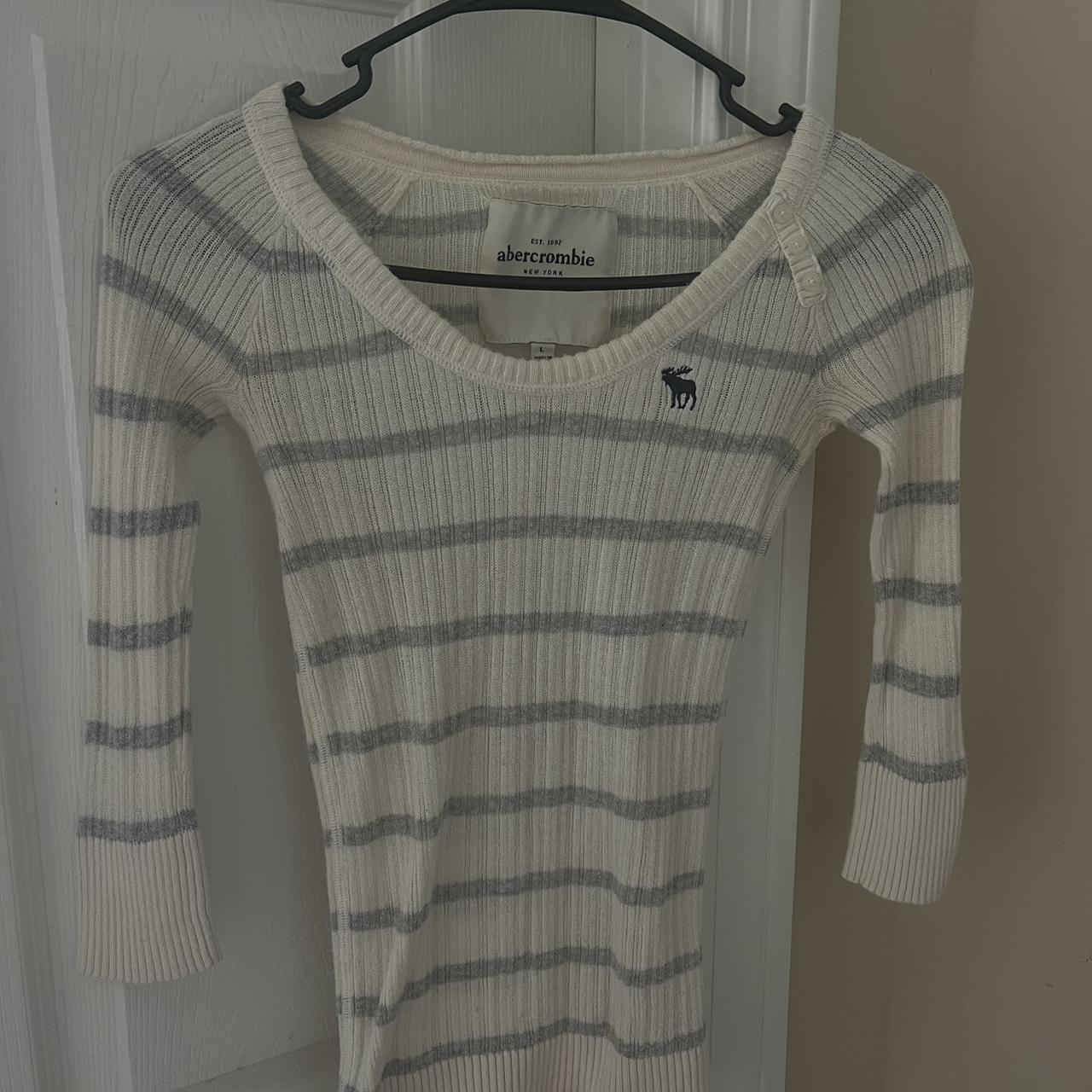 Abercrombie Long-Sleeve Shirt - Depop