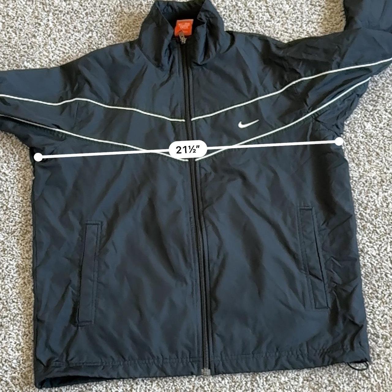 vintage nike windbreaker jacket size medium... - Depop