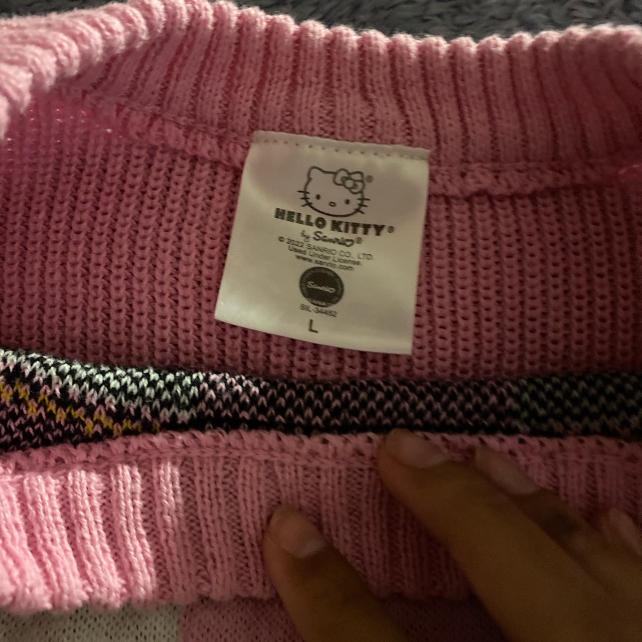 Hello Kitty Sweater Vest, Size L, Worn Once with no... - Depop