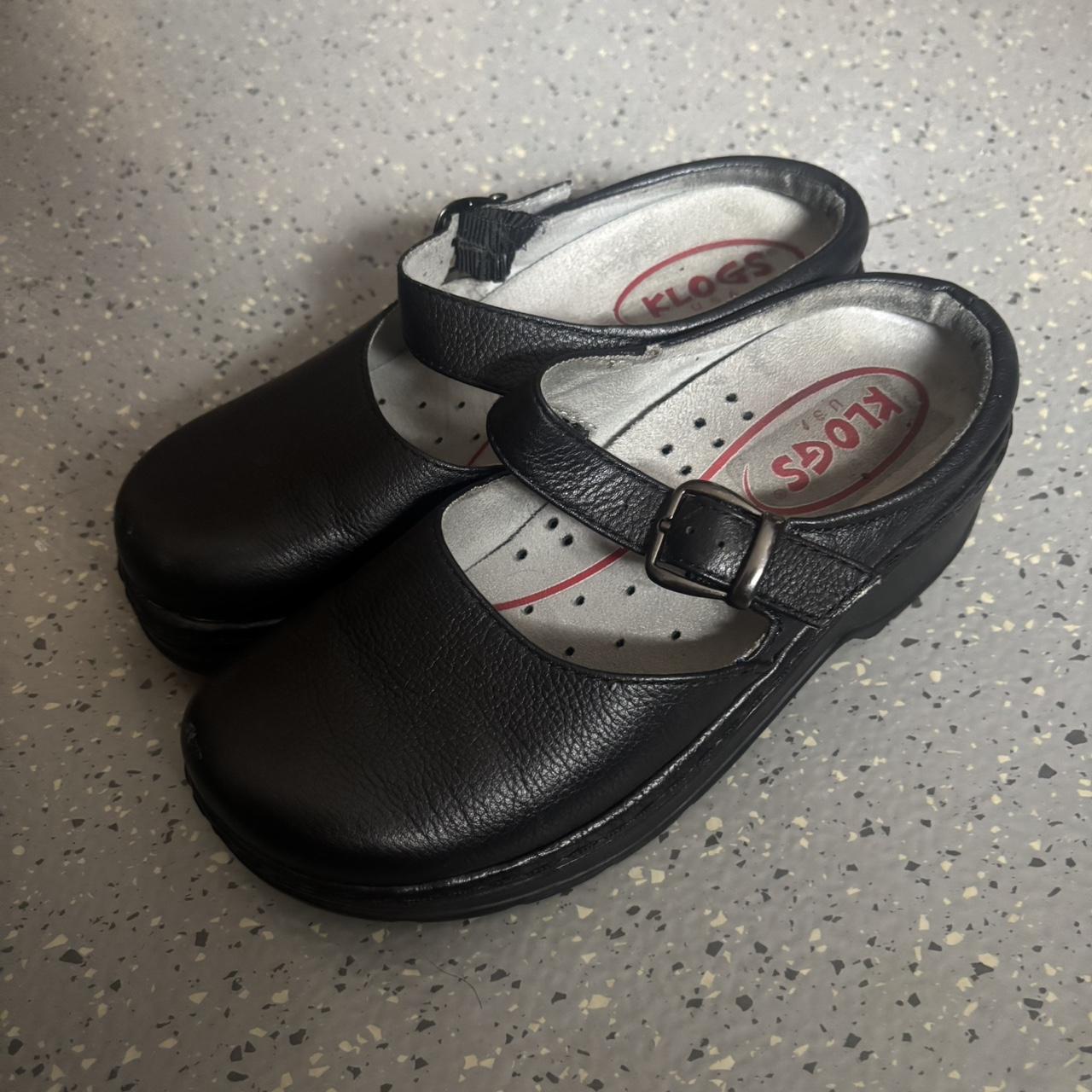 Vintage Platform Klogs Mary Janes tags:... | Depop