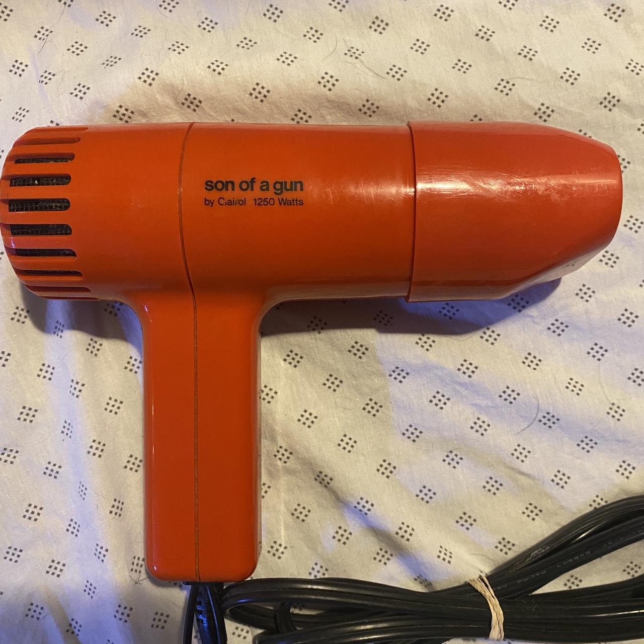 Son of a Gun Vintage 1970s hair dryer. Works! 1250... - Depop