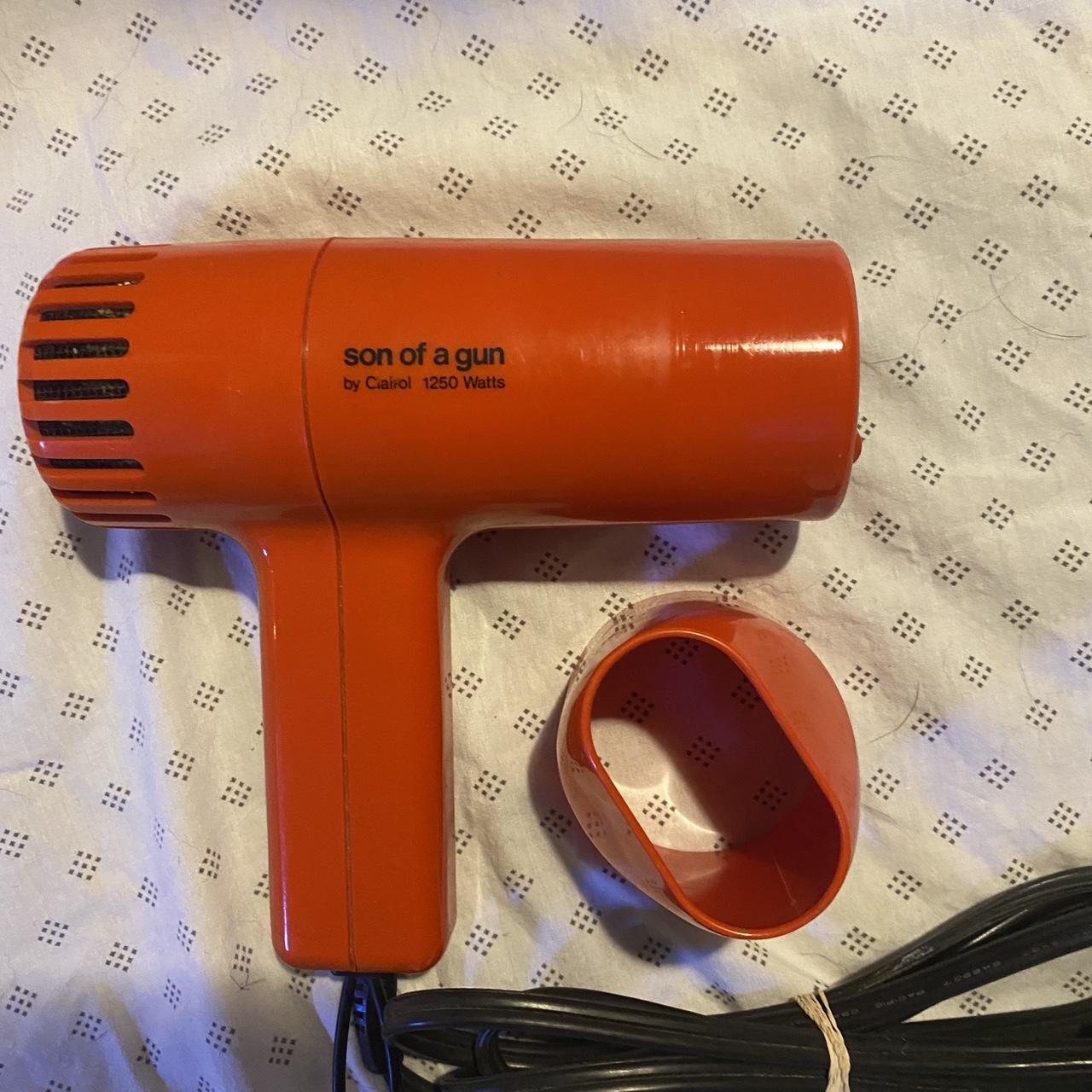 Son of a Gun Vintage 1970s hair dryer. Works! 1250... - Depop