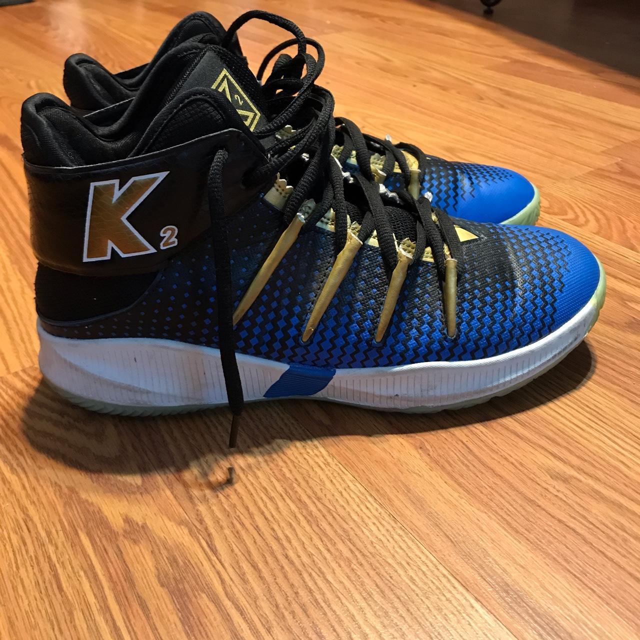 K2 sneakers Blue and black Size 9.5 Euro 43 #mens - Depop