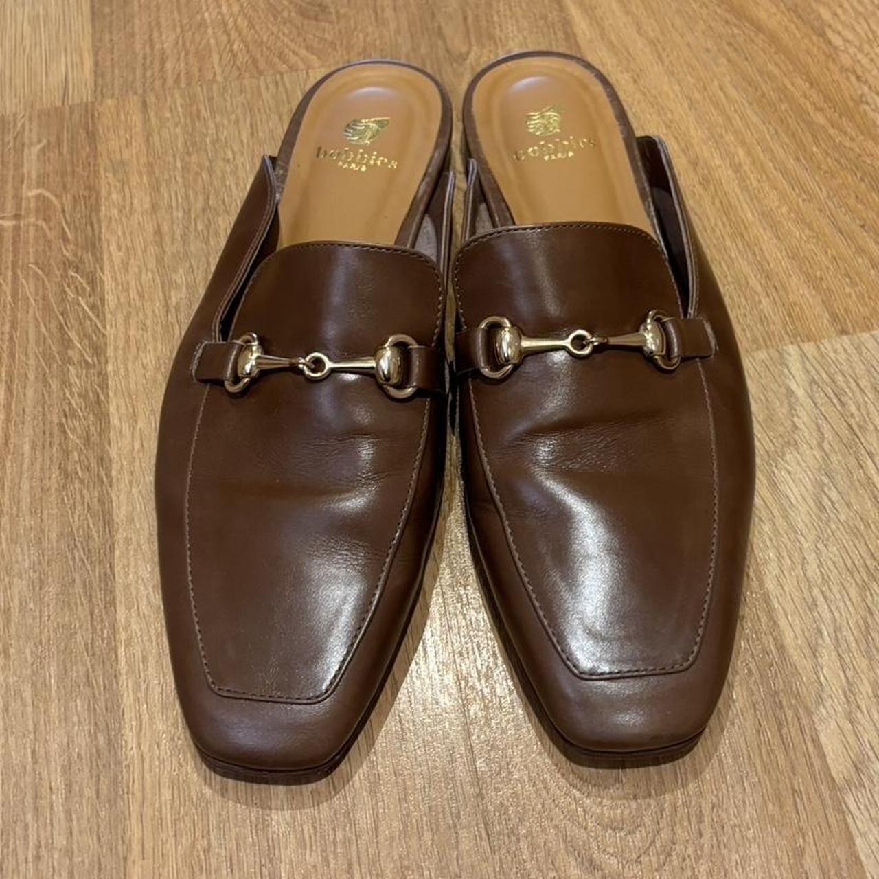 Bobbies Emy Loafers with gold buckle bought this... | Depop