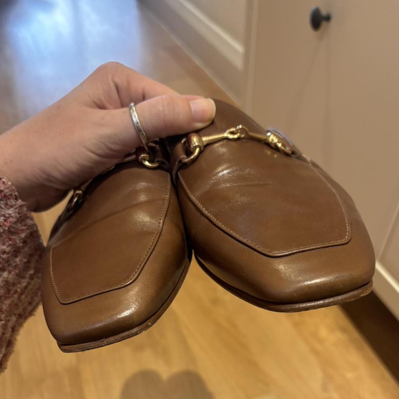 Bobbies Emy Loafers with gold buckle bought this... | Depop