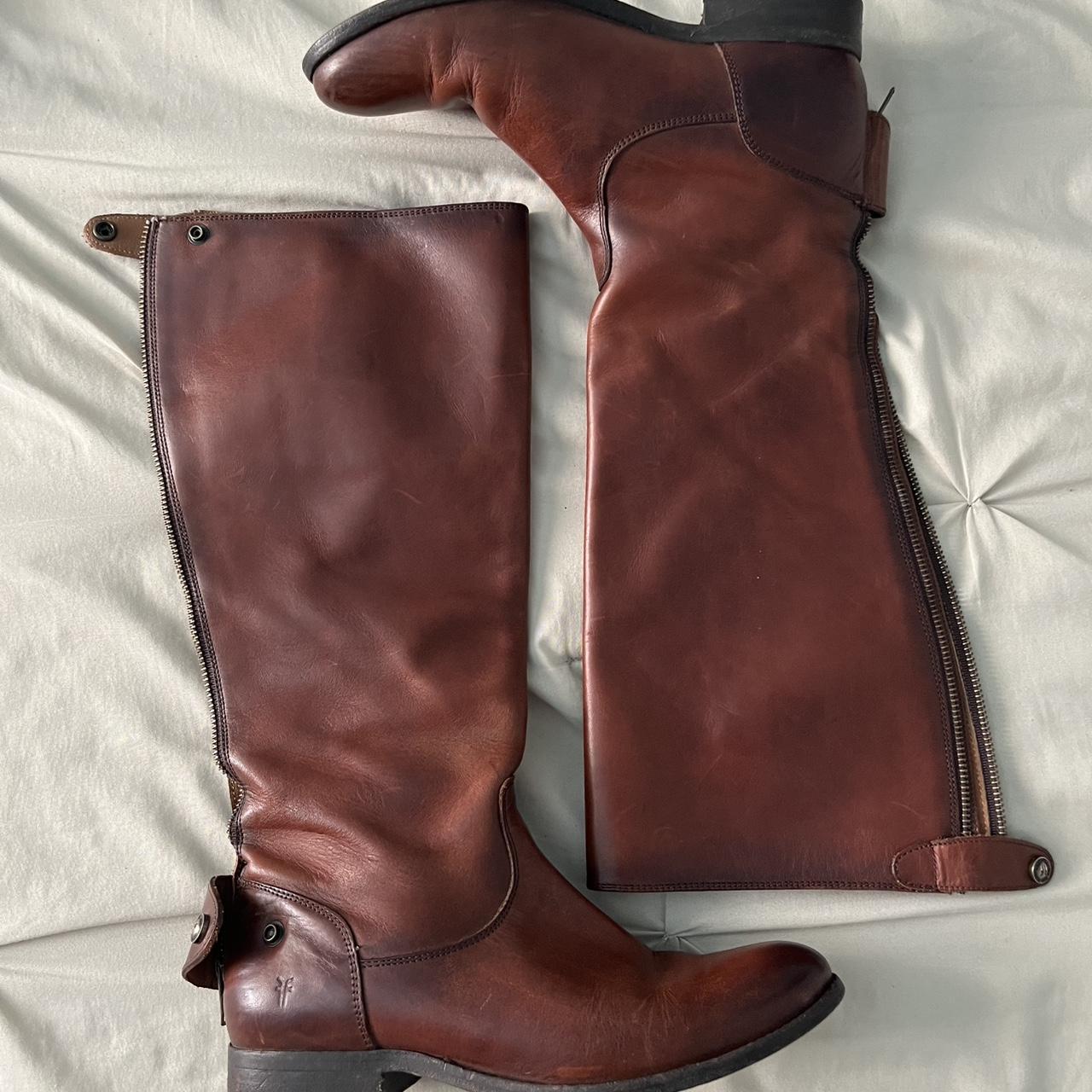 melissa frye boots size 8 - Depop