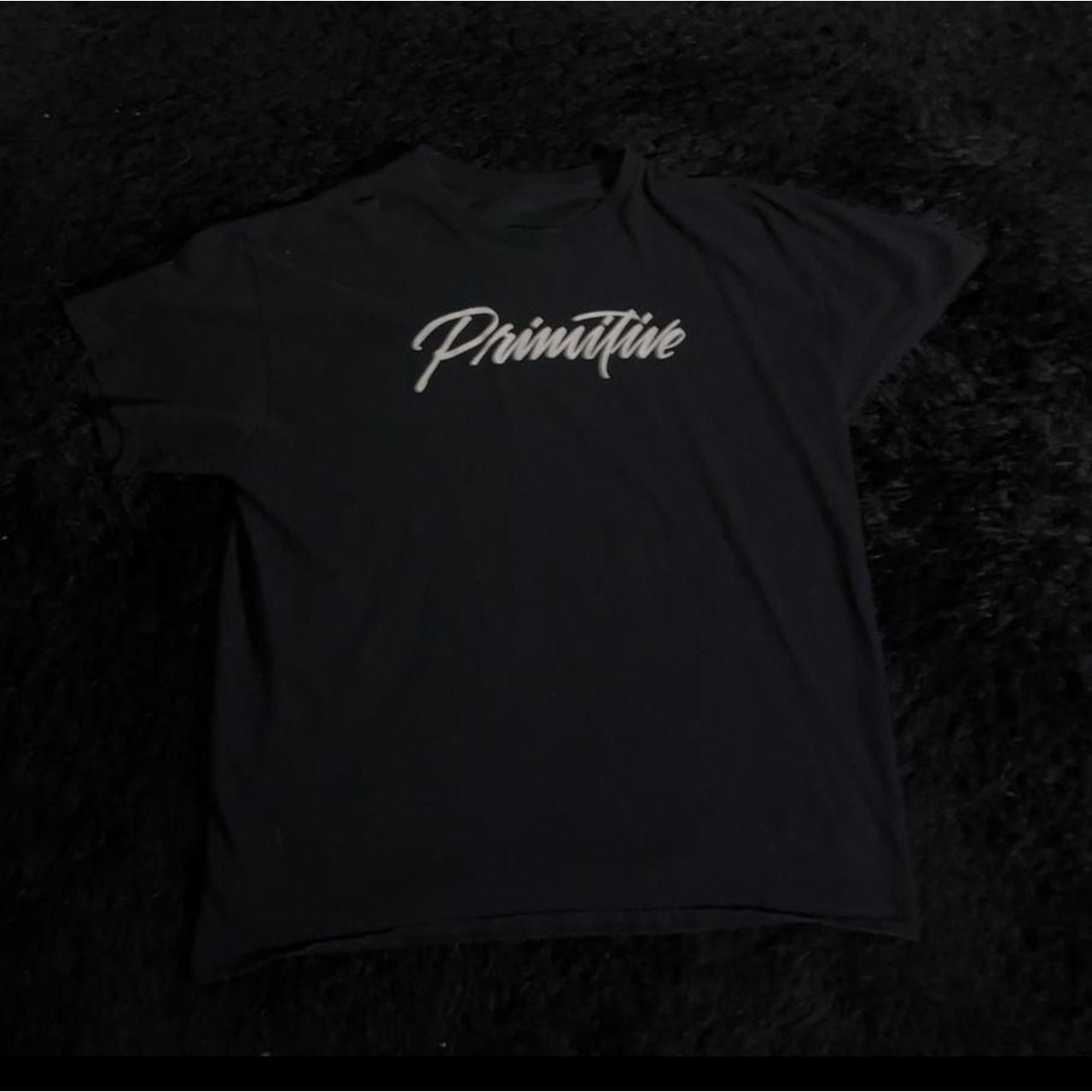 Black primitive tee Large perfect condition no rips... - Depop