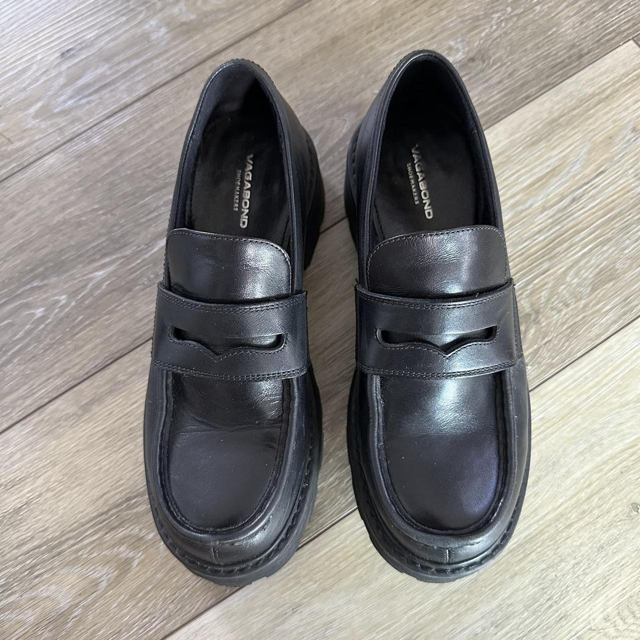 Vagabond platform loafers worn less than 5x small... - Depop