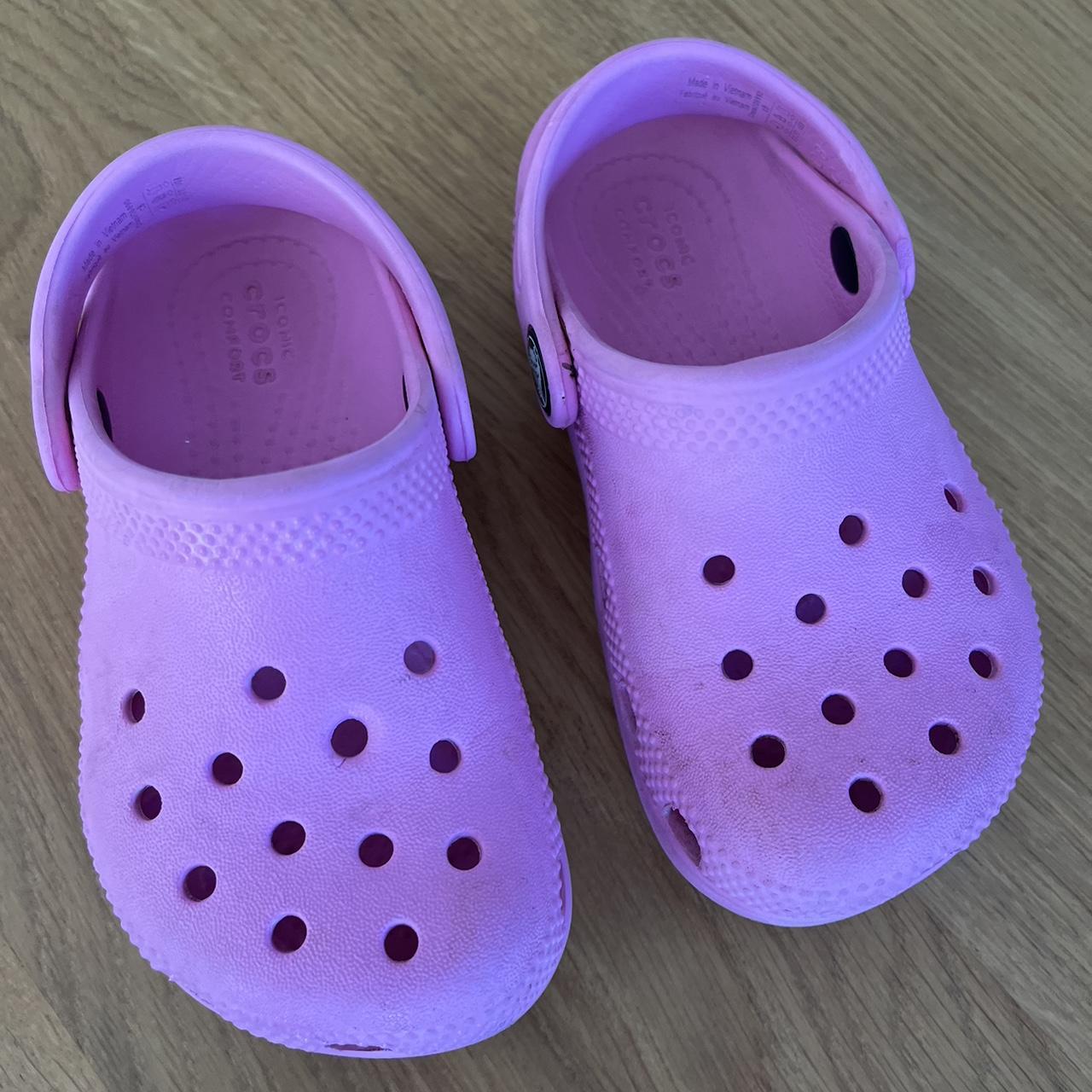 KIDS CROCS $25 Size C8 #crocs #clogs #kidsshoes - Depop