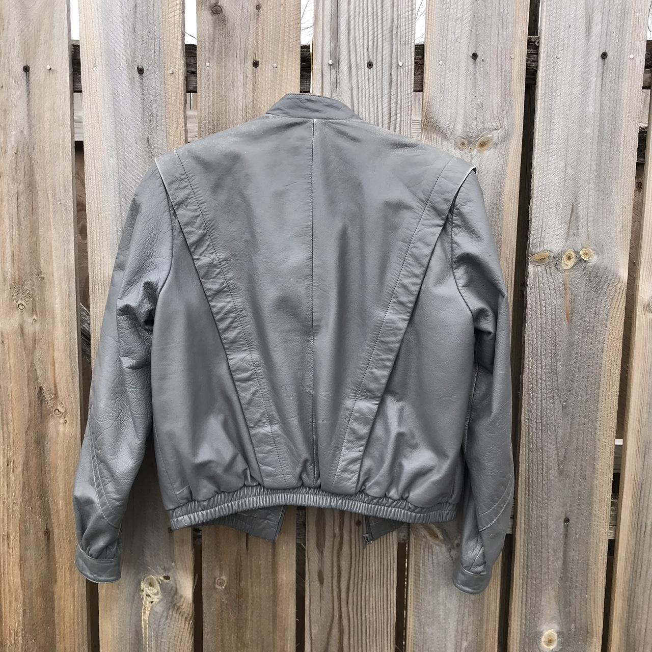 Awesome unique 70s vintage Berman’s leather jacket!... - Depop