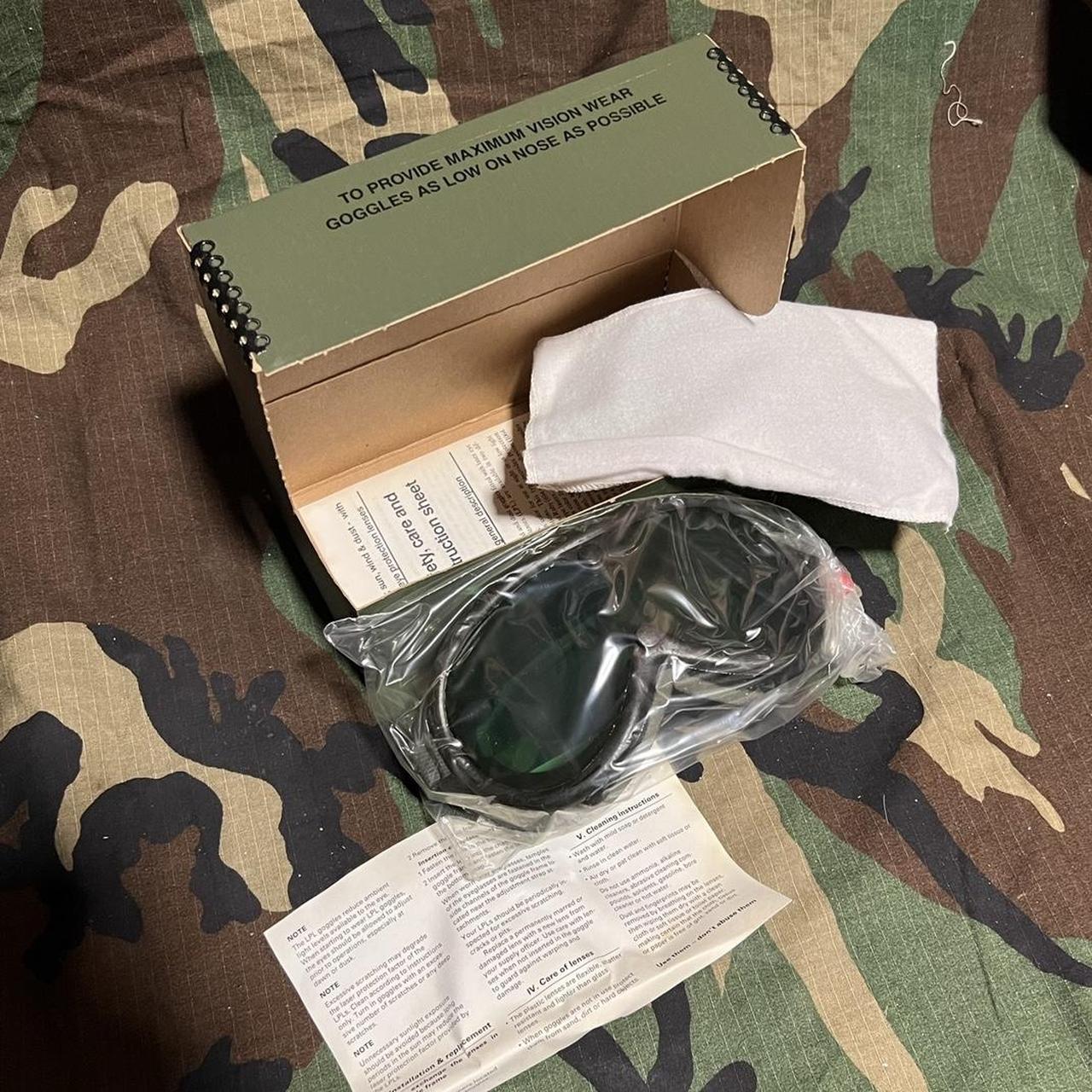 Usgi military unissued goggles, with day and night... - Depop