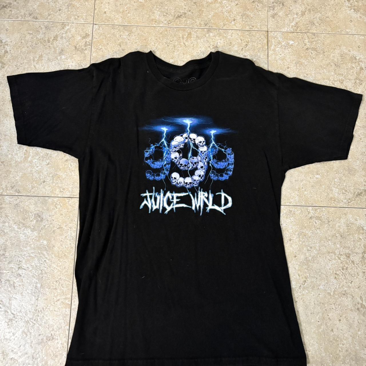 Juice WRLD 999 skull shirt size L #juicewlrd - Depop