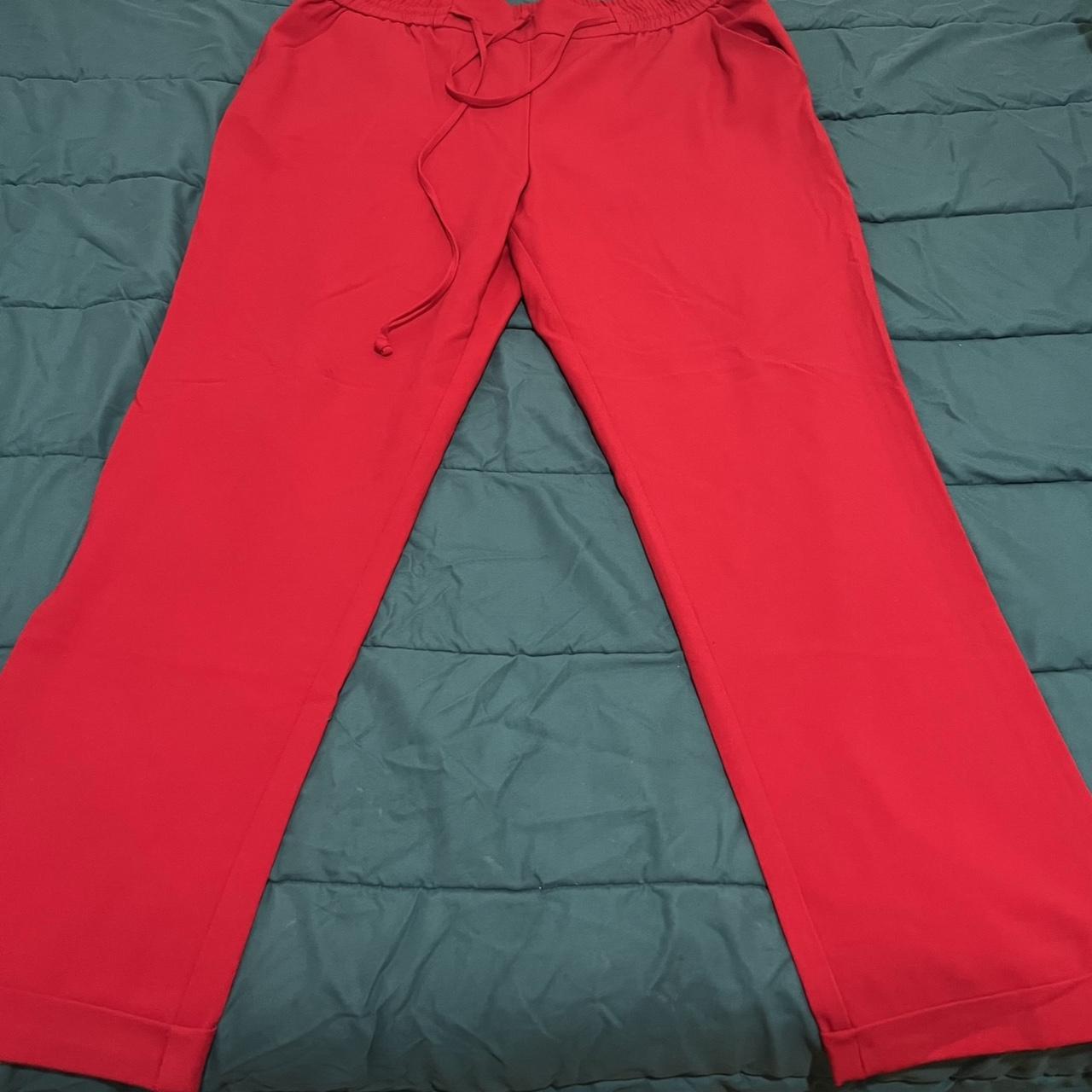 Nice pants, drawstring waist, great material, you... - Depop