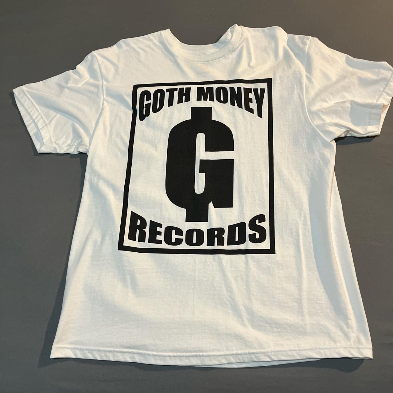 Goth money records t-shirt never worn and fits... - Depop