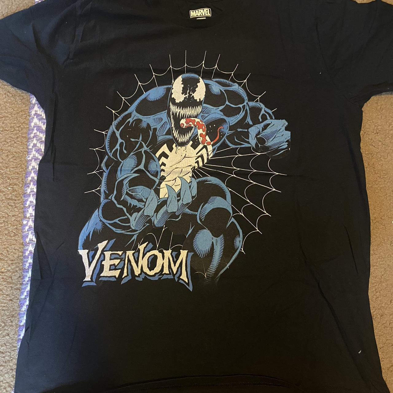 super cool, retro, venom graphic tshirt NO PAYPAL... - Depop