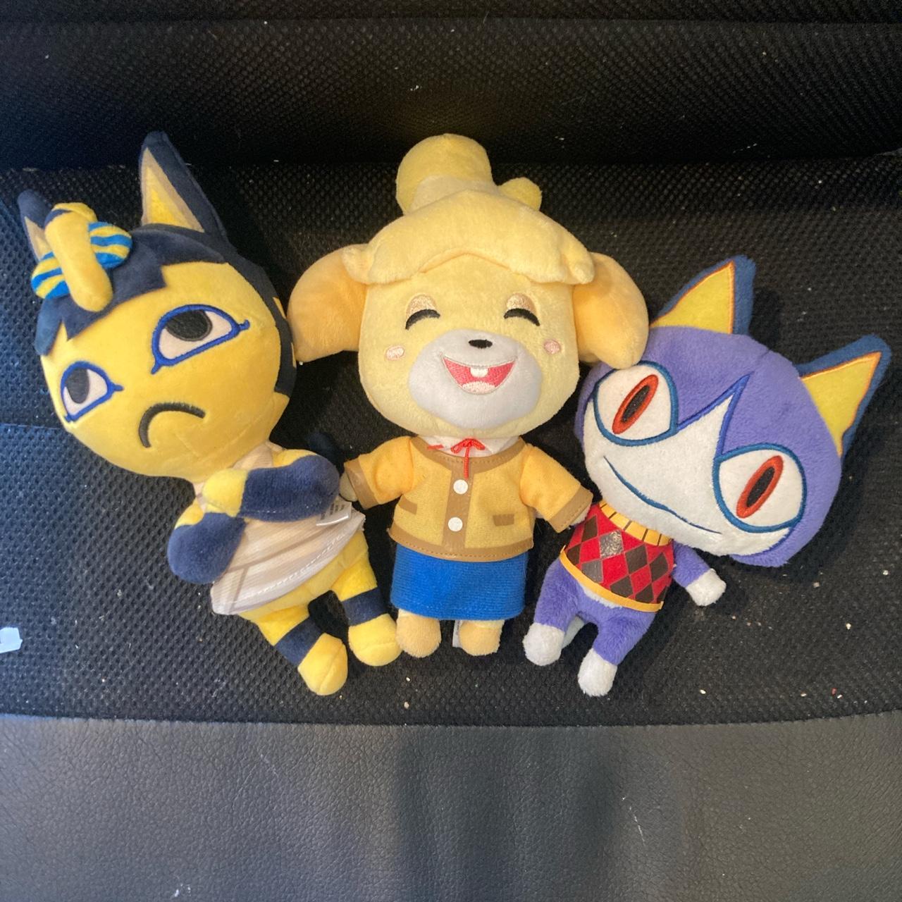 Animal crossing plushie trio! Ankha, Isabelle and... - Depop