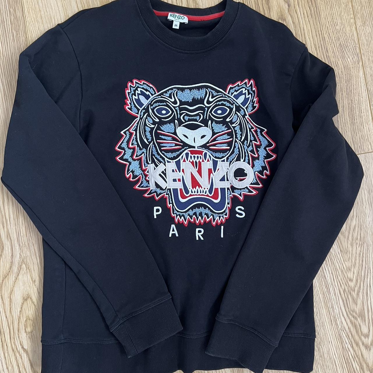Kenzo jumper Amazing condition size m - Depop