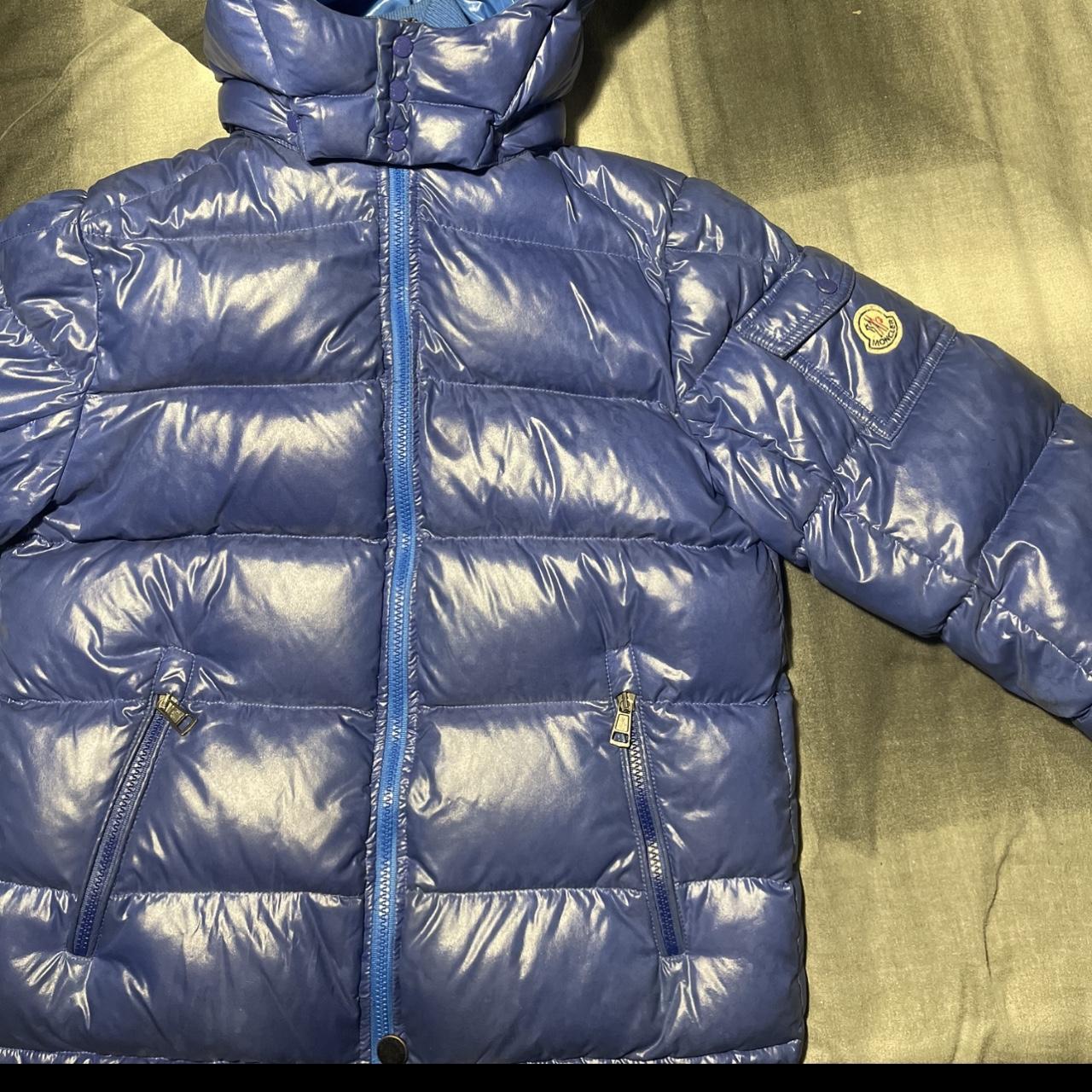 Moncler Men's Blue Jacket | Depop