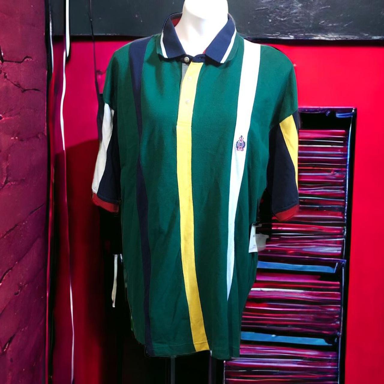 Vintage 90s Bugle Boy Deadstock Polo Shirt - Depop
