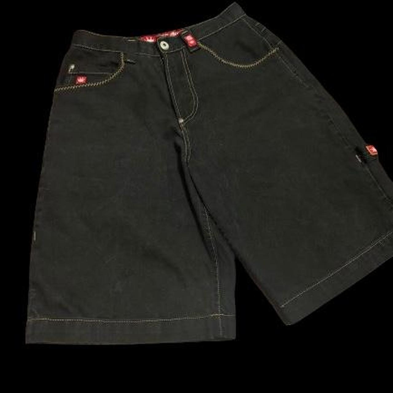 jnco 8ball skull jorts great condition, only see one... - Depop