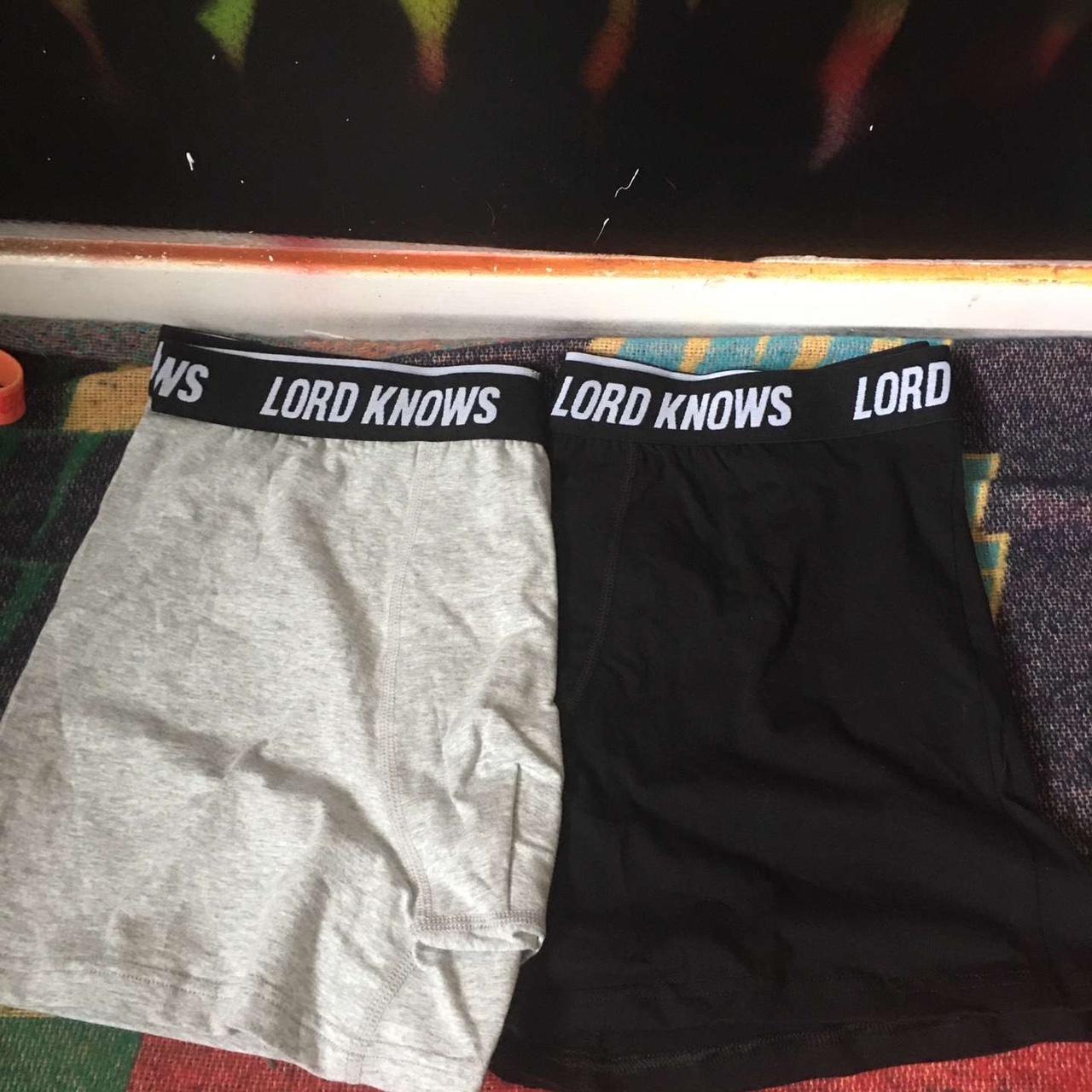 Rare hard to find, DS, Lord Knows boxer breifs 2... - Depop