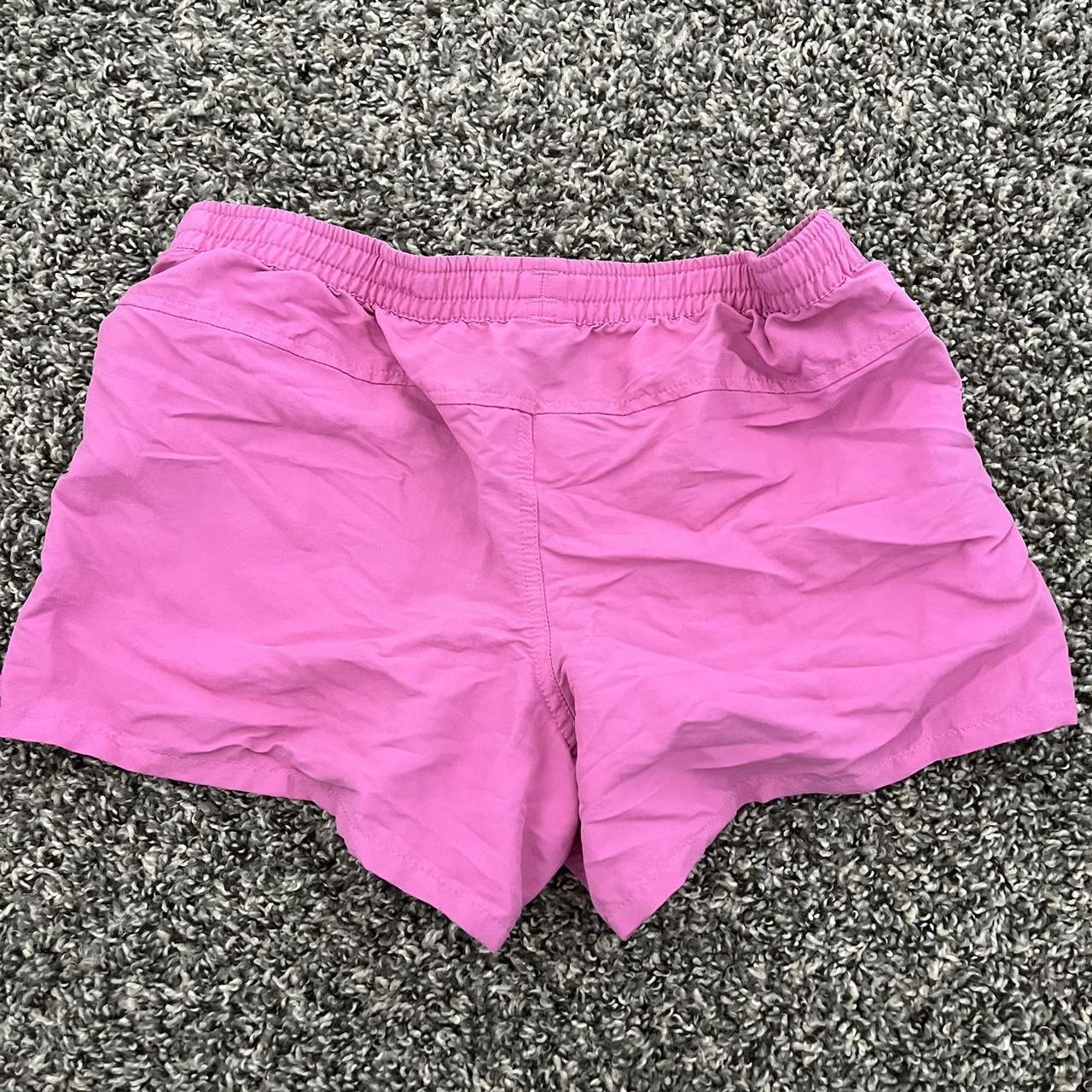 Patagonia pink barely baggies shirts youth xl fits... - Depop