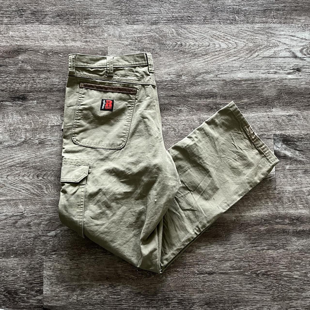 Wrangler Riggs double-knee carpenter pants Men's... - Depop