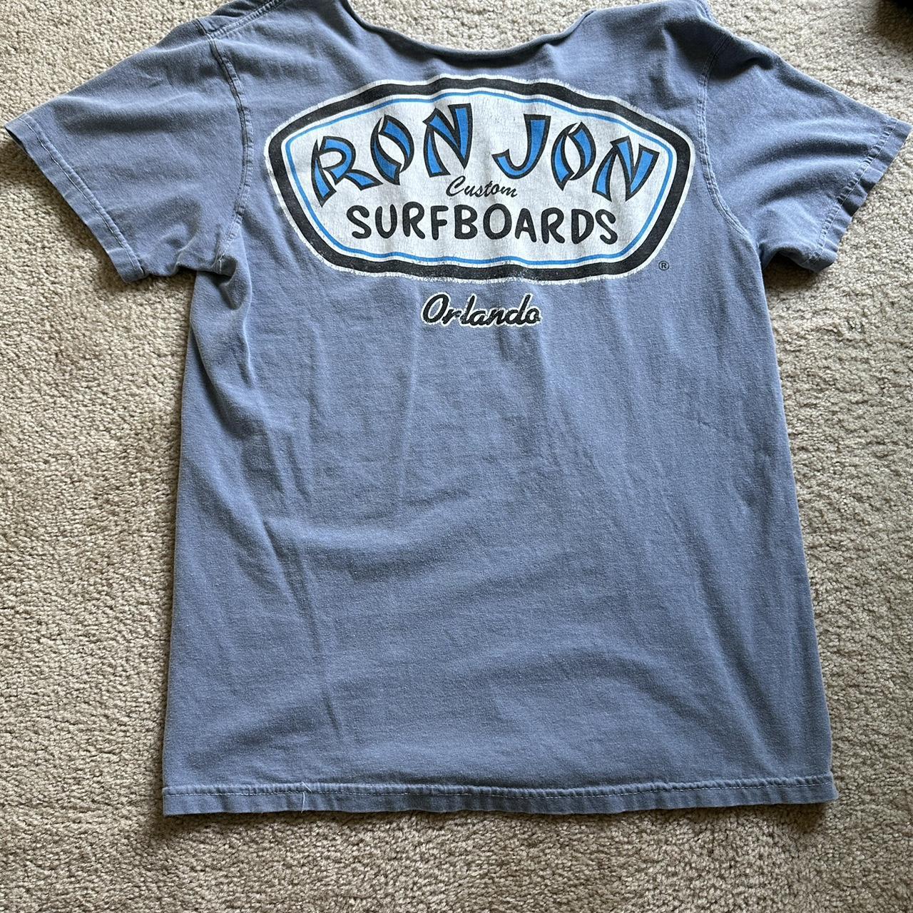 Cut Ron Jon T Shirt - Depop
