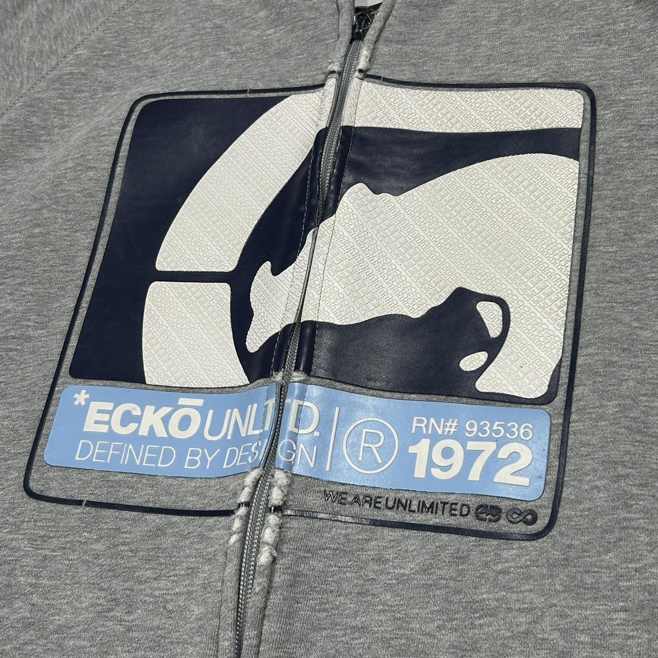 Vintage 2000’s Heavyweight Ecko Zip-Up Tag Size:... - Depop