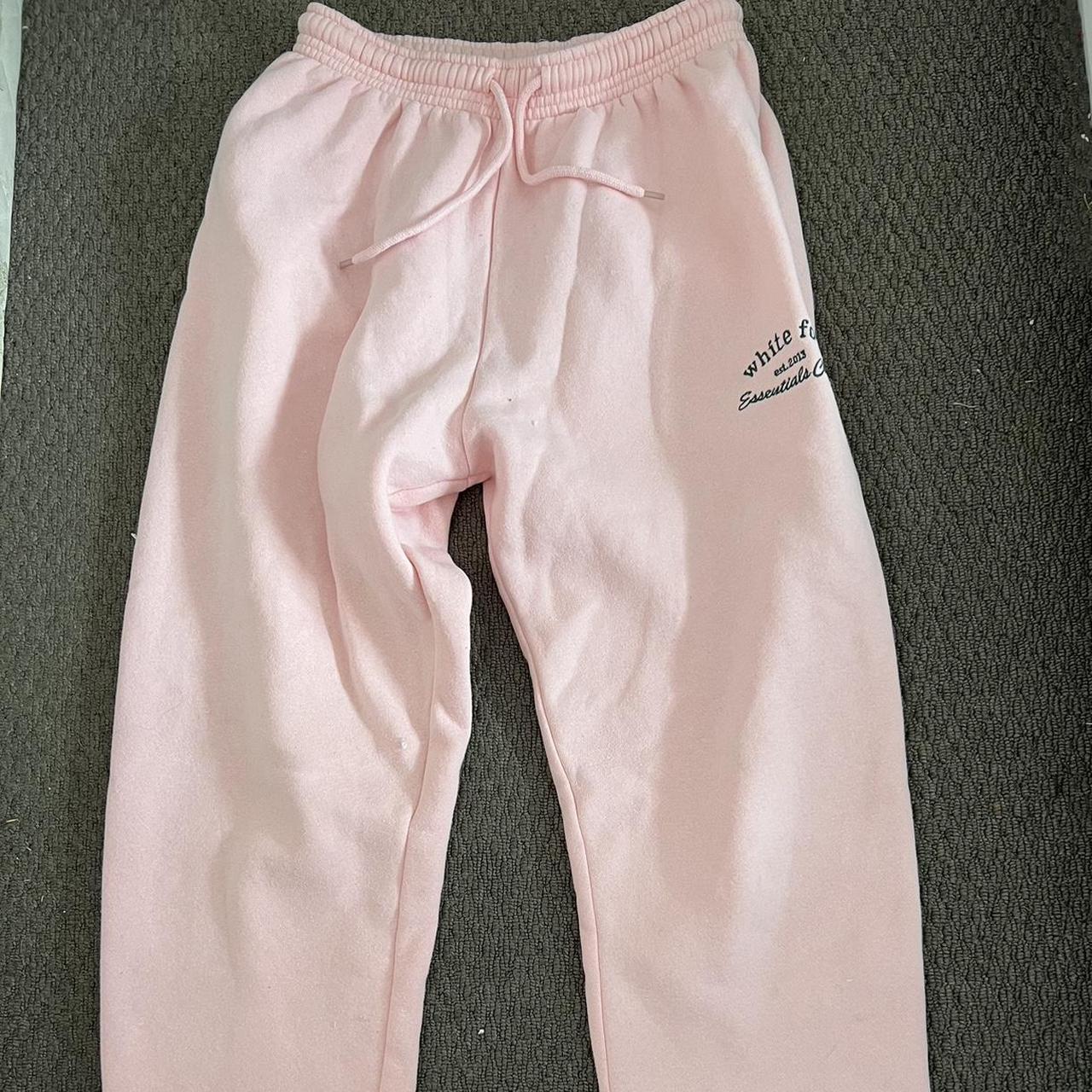 White fox pink tracksuit pants. Size XS Great... - Depop