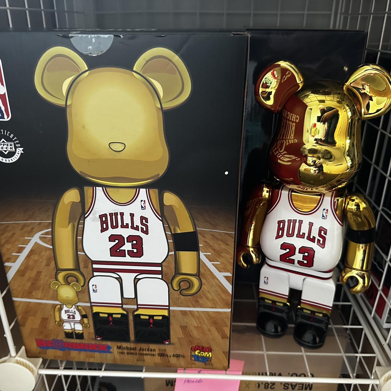 Medicos 400% Be@rbrick. Michael Jordan 1991... | Depop