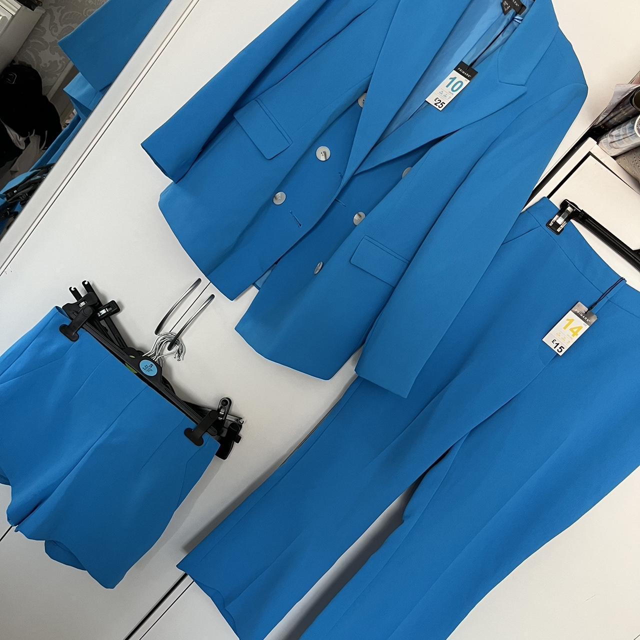 3 piece suit set Blazer - size 10 Trousers & shorts... - Depop