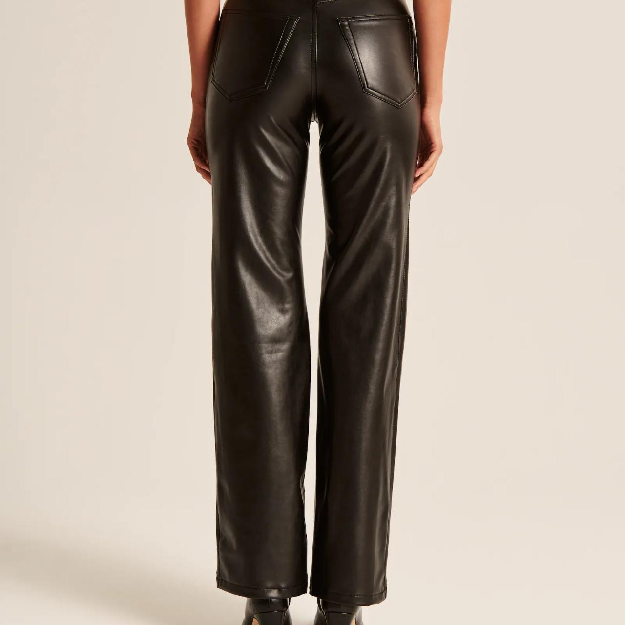 Ultra-high rise curve love pants in our luxe vegan... - Depop