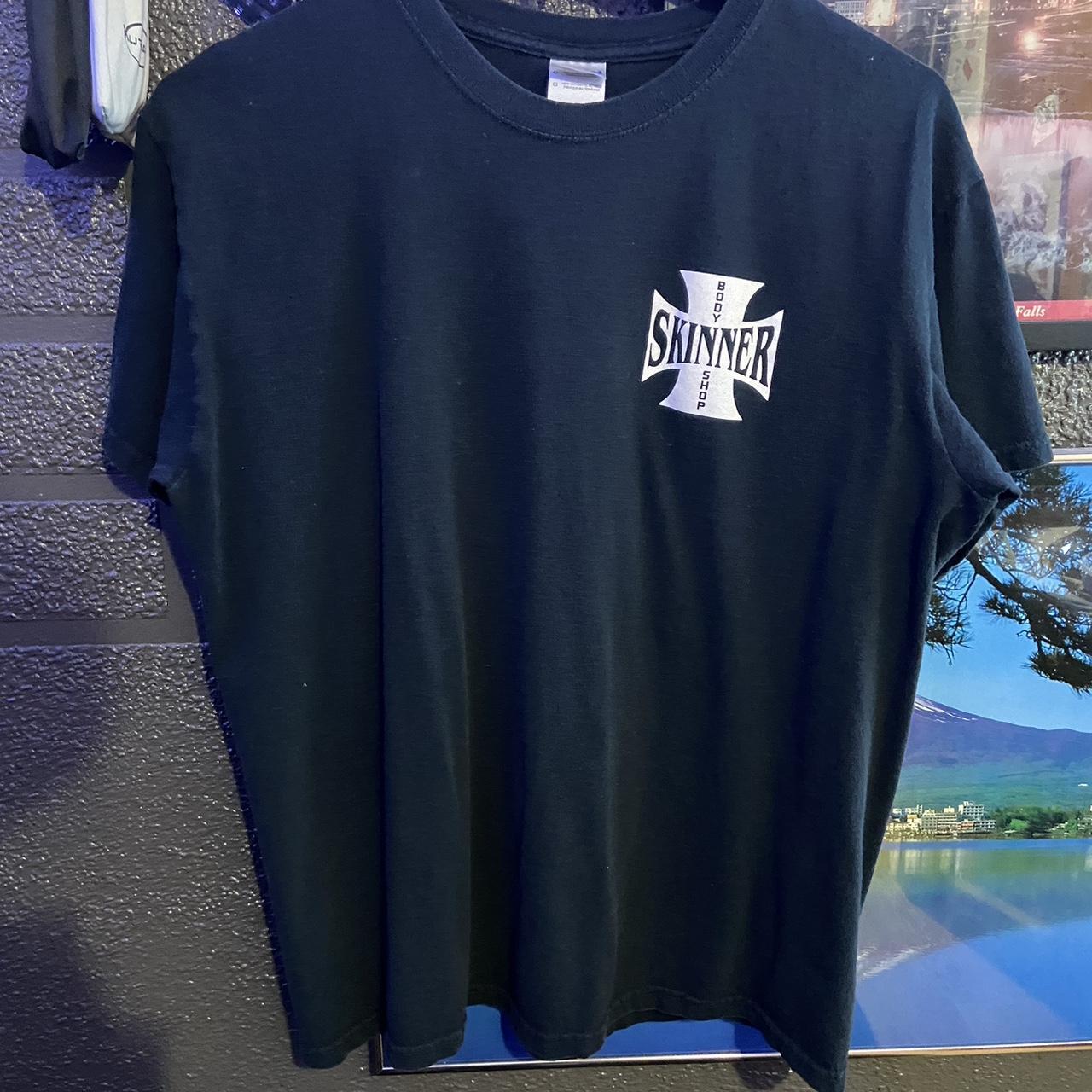 Skinner body shop tee - Depop
