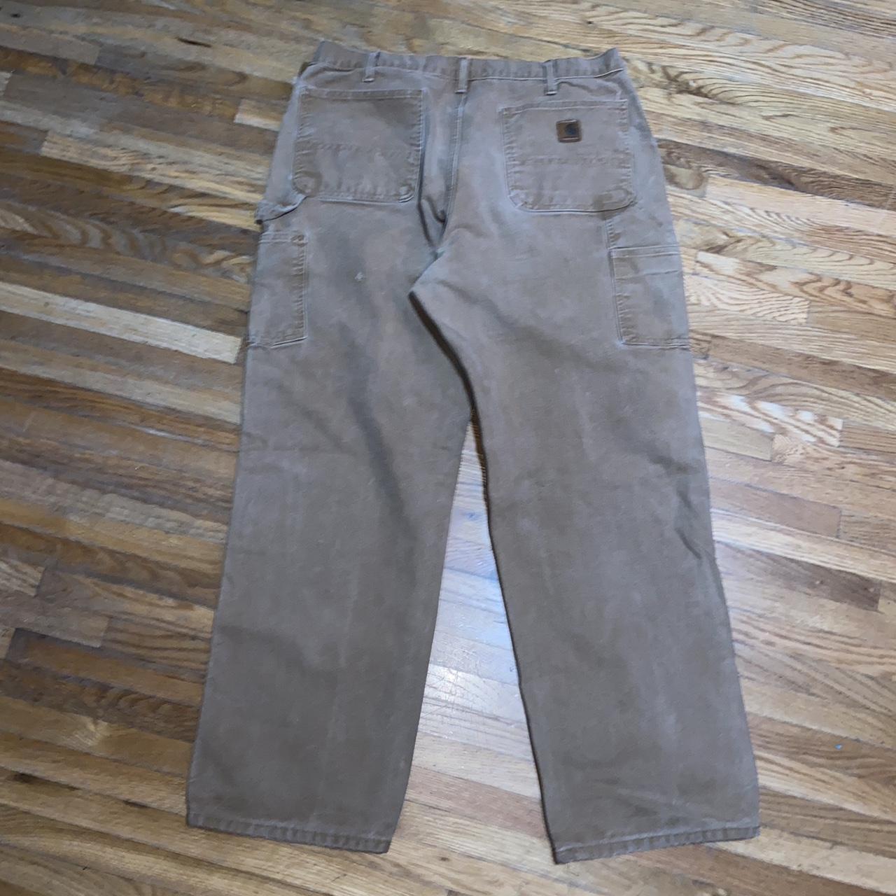 Carhartt carpenter pants Tan color 36x32 - Depop