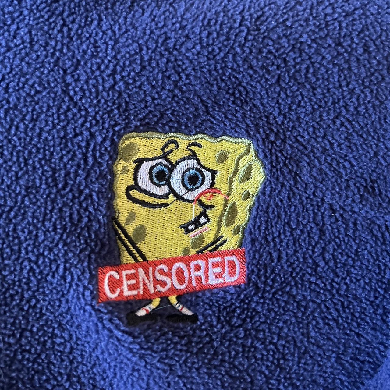 SpongeBob Hoodie. Y2K in good condition. No stains... - Depop