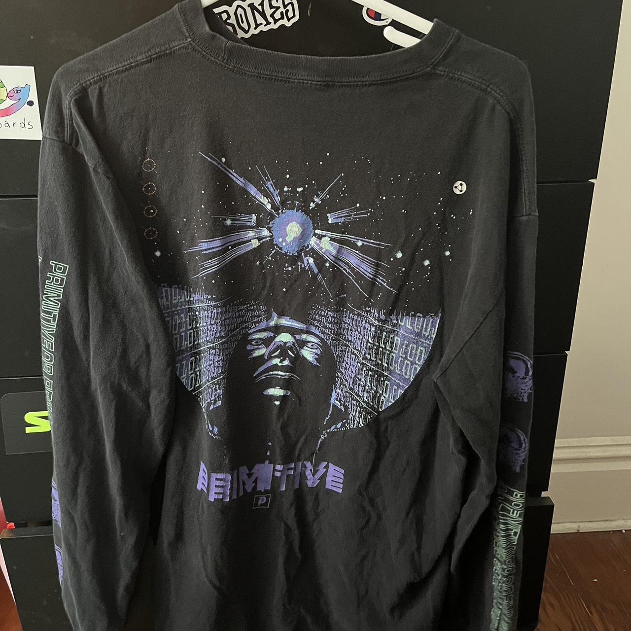 Primitive Men's Black T-shirt | Depop