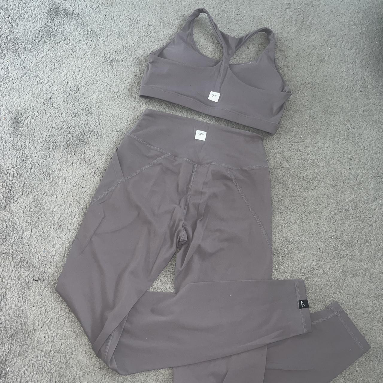 Lilac colour Physiq apparel gym set Size... - Depop