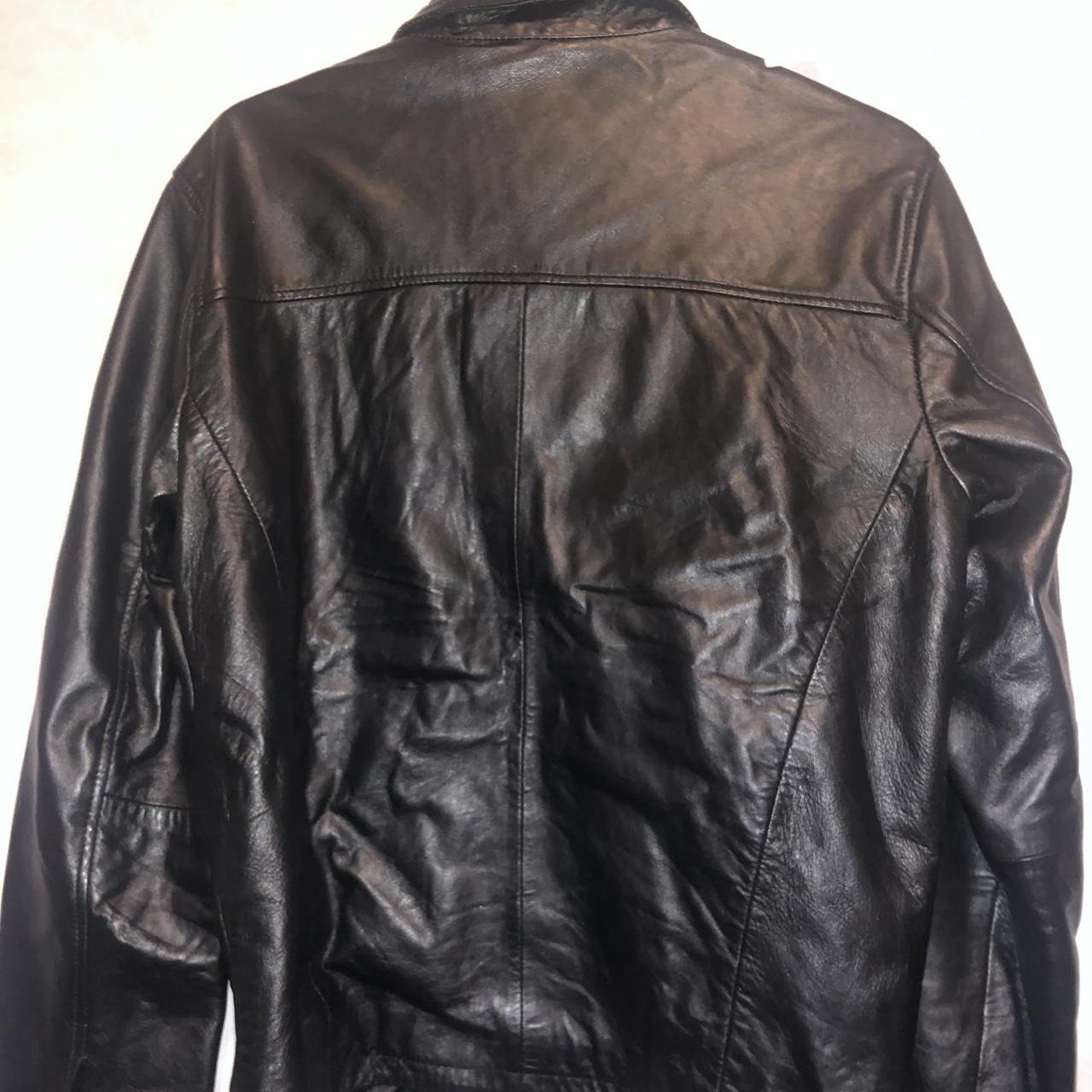Barneys original leather jacket men’s L. No flaws.... - Depop