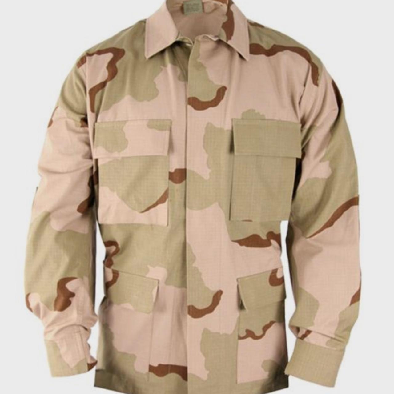 Vintage 3 Color Desert Storm - US Army BDU Jacket... | Depop