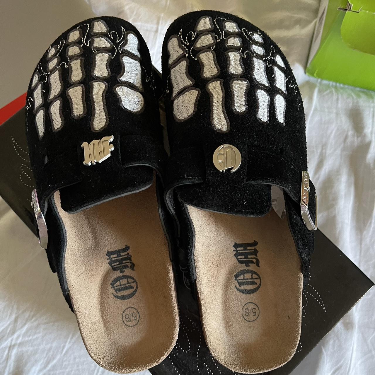 Octavious Marks Bone Clogs Bought them but run big.... | Depop