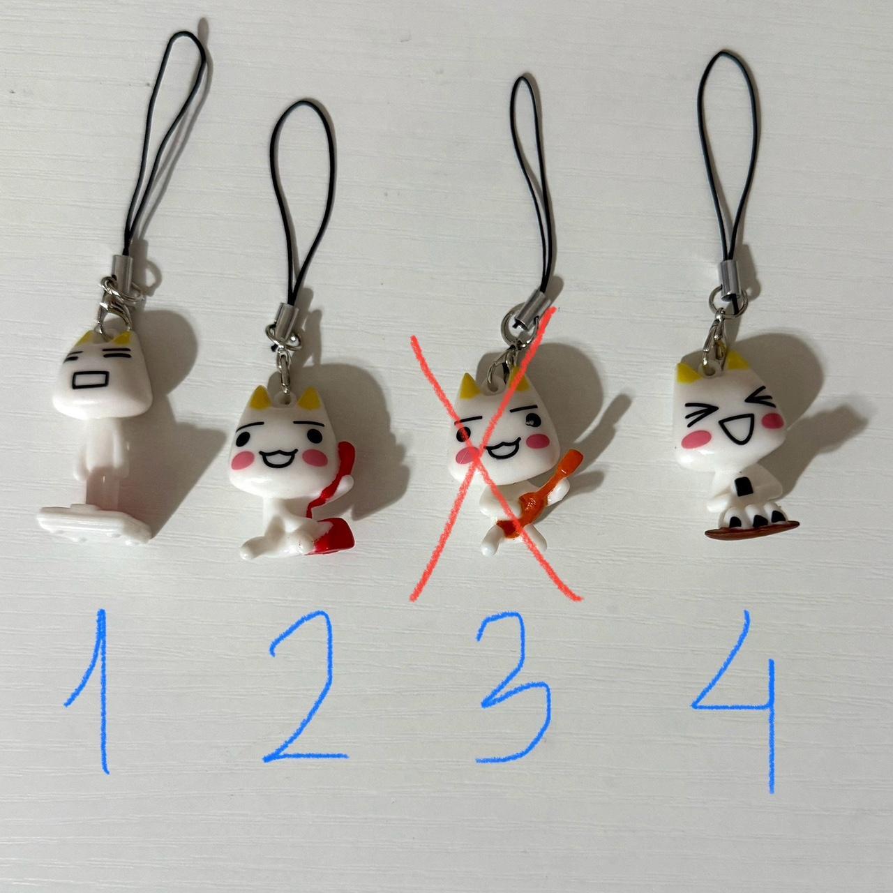 toro phone charm • $6 each • pls dm which number... | Depop