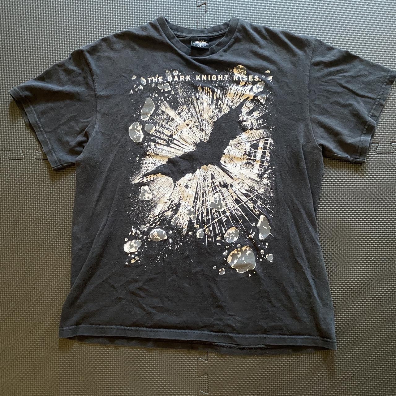 Batman the dark knight rises shirt super tuff... - Depop