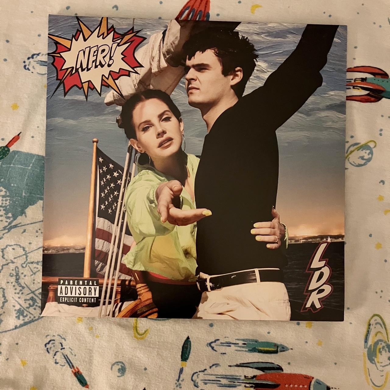 Lana del rey NFR black vinyl - Depop