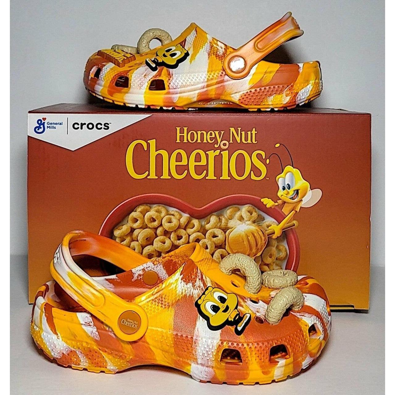 Crocs Men's Orange Sandals | Depop